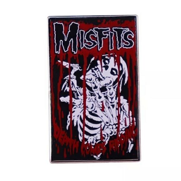 Jewelry | Misfitsskeletonenamelpin | Poshmark